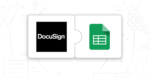 DocuSign Rooms and Google Sheets Integration via API Nation